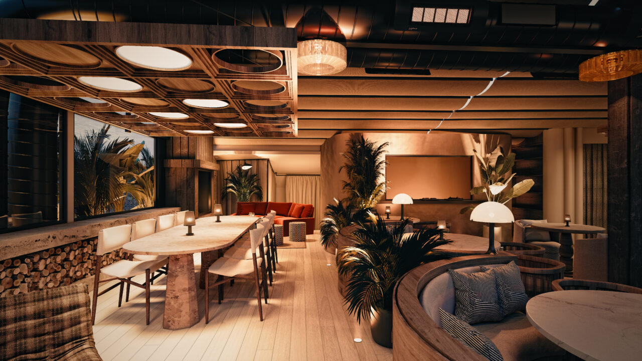 CARLA RESTAURANT | Laxmi Interiors